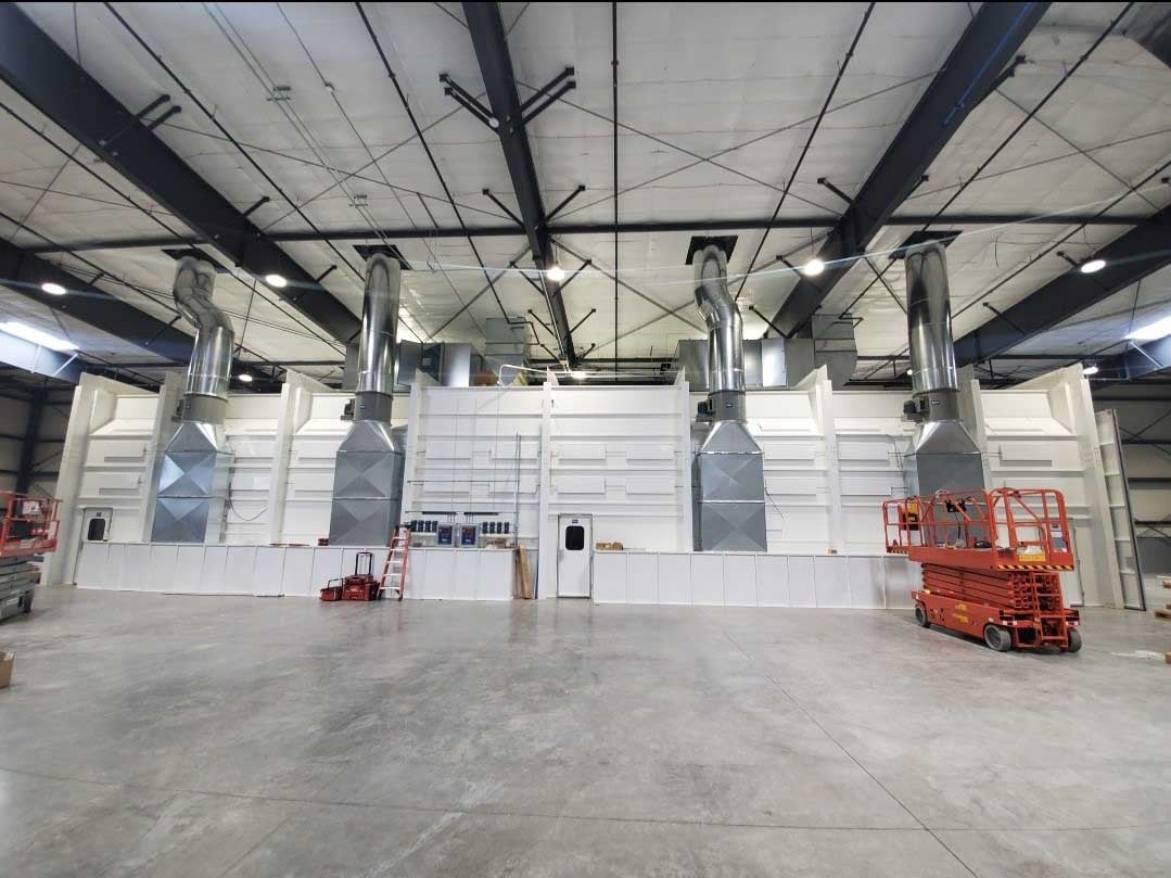 Downdraft Paint Booths - Rohner